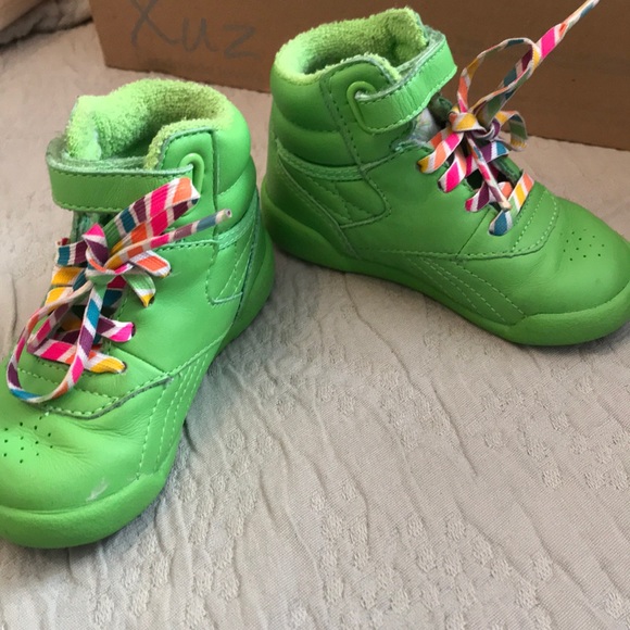 Reebok | Shoes | Reebok 25th Anniversary Reignbow Sneakers T 5 | Poshmark